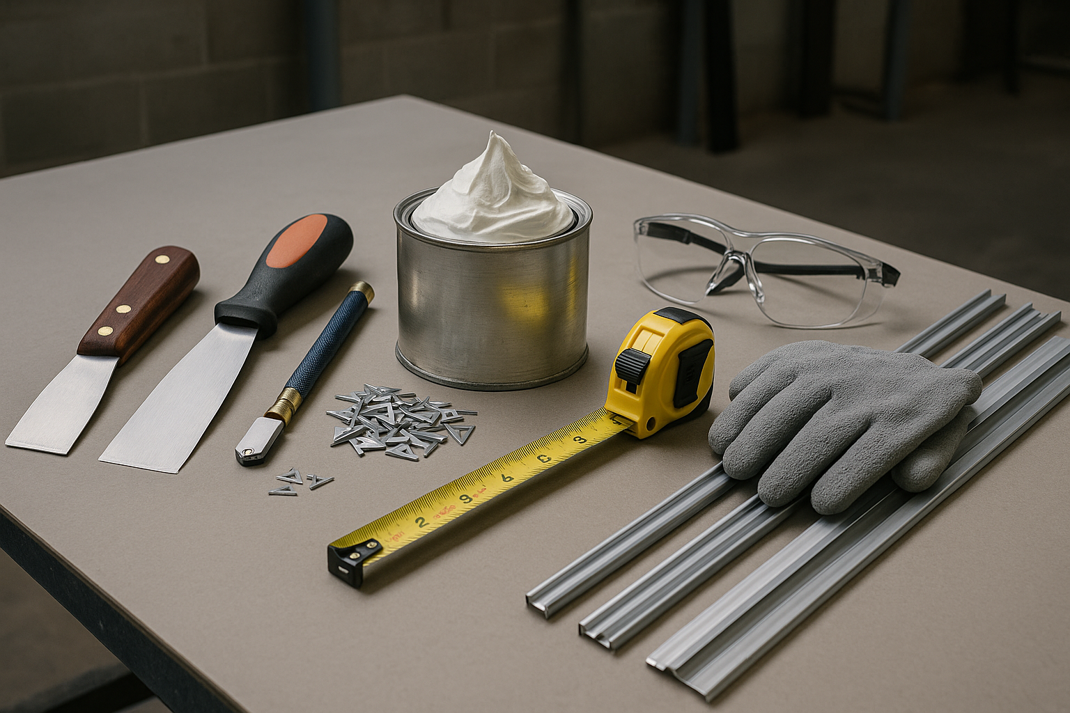 GLAZING TOOLS AND ACCESSORIES
